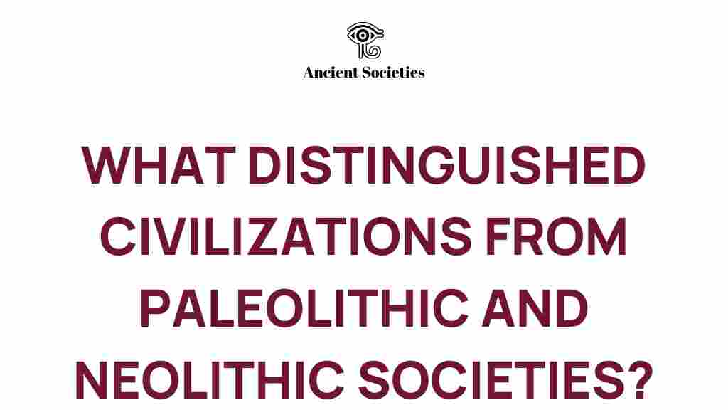 Unraveling the Mysteries: What Set Civilizations Apart from Early ...